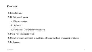 Synthon Approach ppt | PPTX