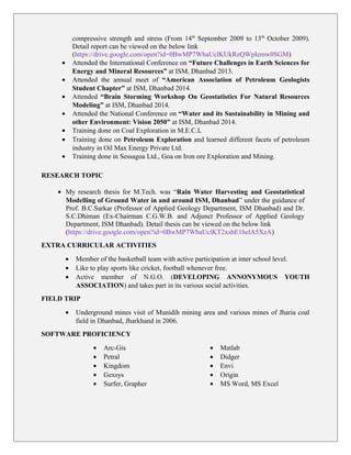 Resume Dhirendra Pratap Singh | DOC