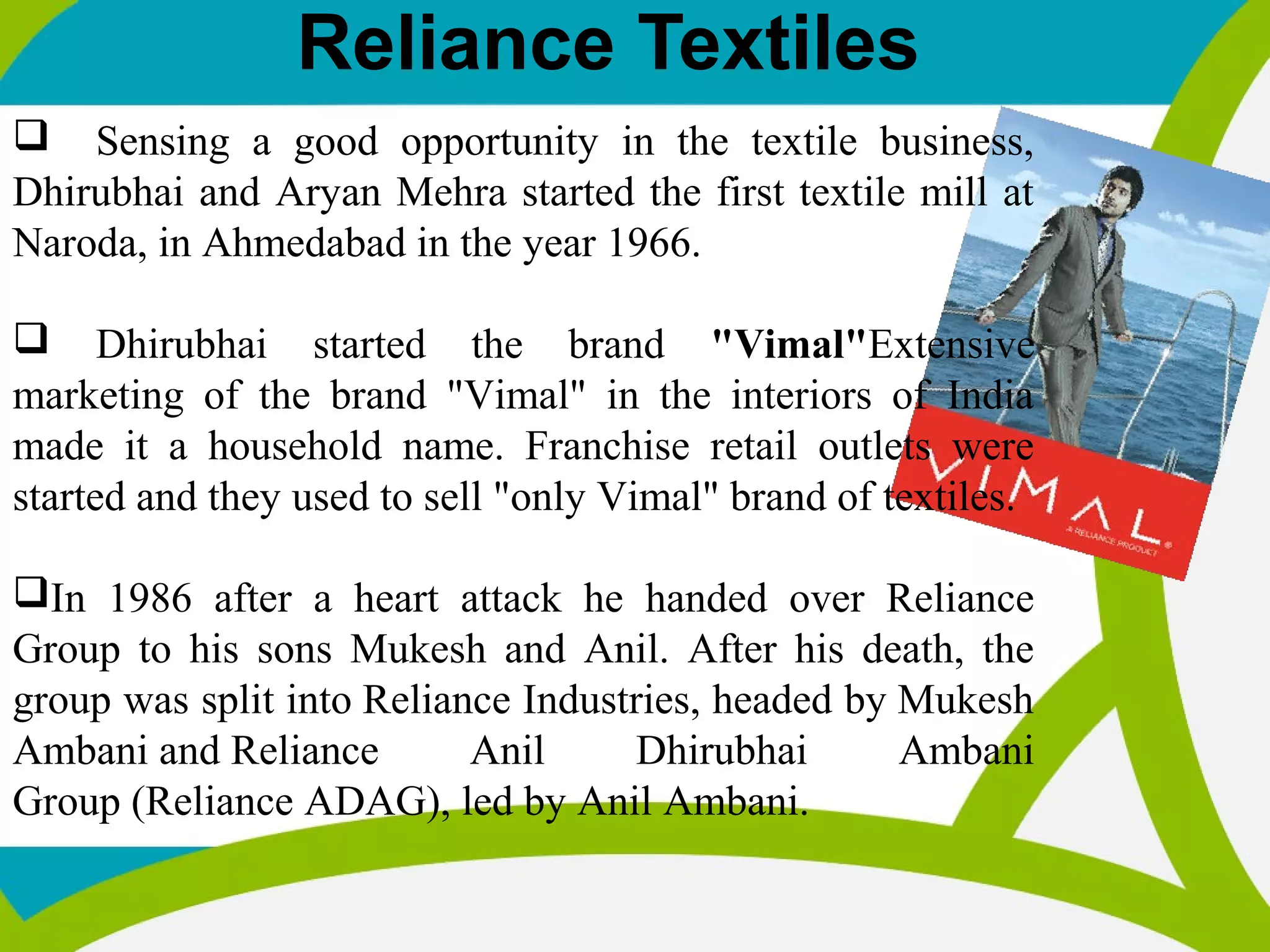 Dhirubahai ambani | PPT
