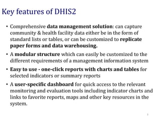 Overview of DGFP DHIS2 | PPTX