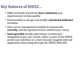Overview of DGFP DHIS2 | PPTX