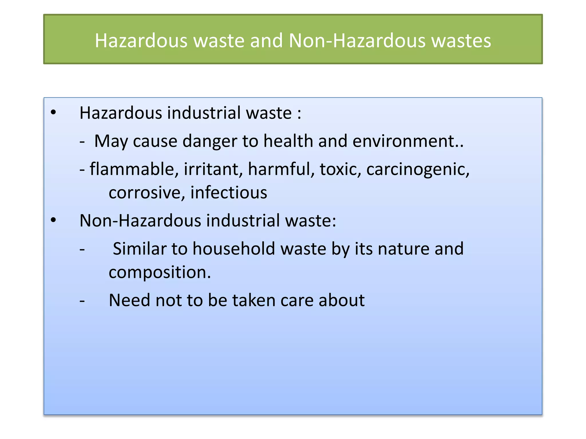Industrial Waste Management | PPTX