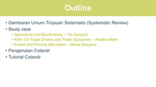 Systematic Review for Sustainable Development Themes Using Machine ...