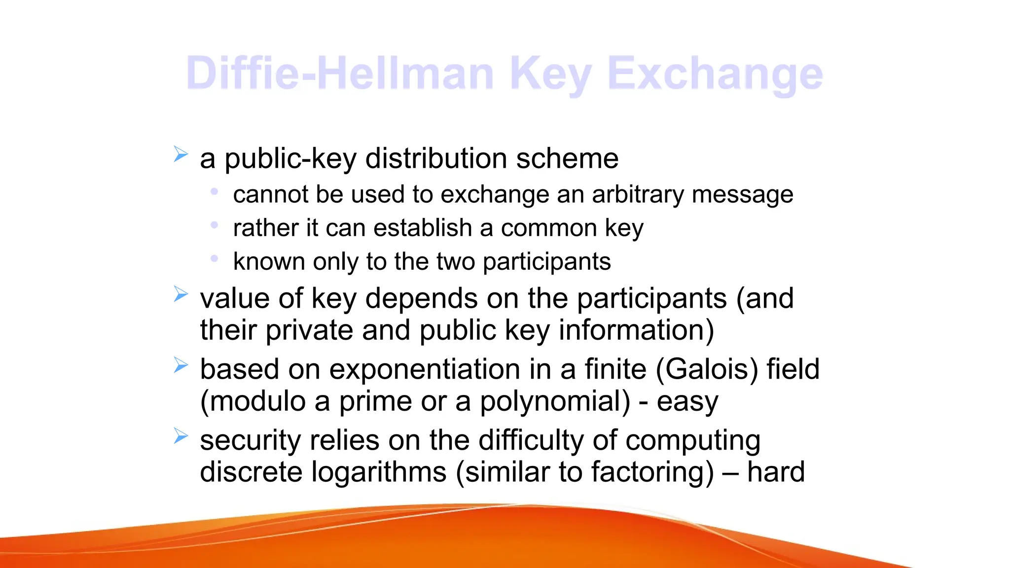 Diffie Hellman Key Exchange protocol.pptx