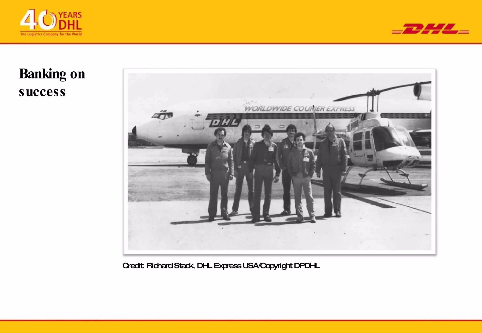 Dhl 40th anniversary photo competition | PPT