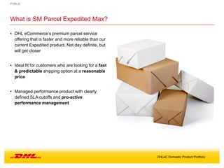 DHL eCommerce - Domestic Product Portfolio | PDF