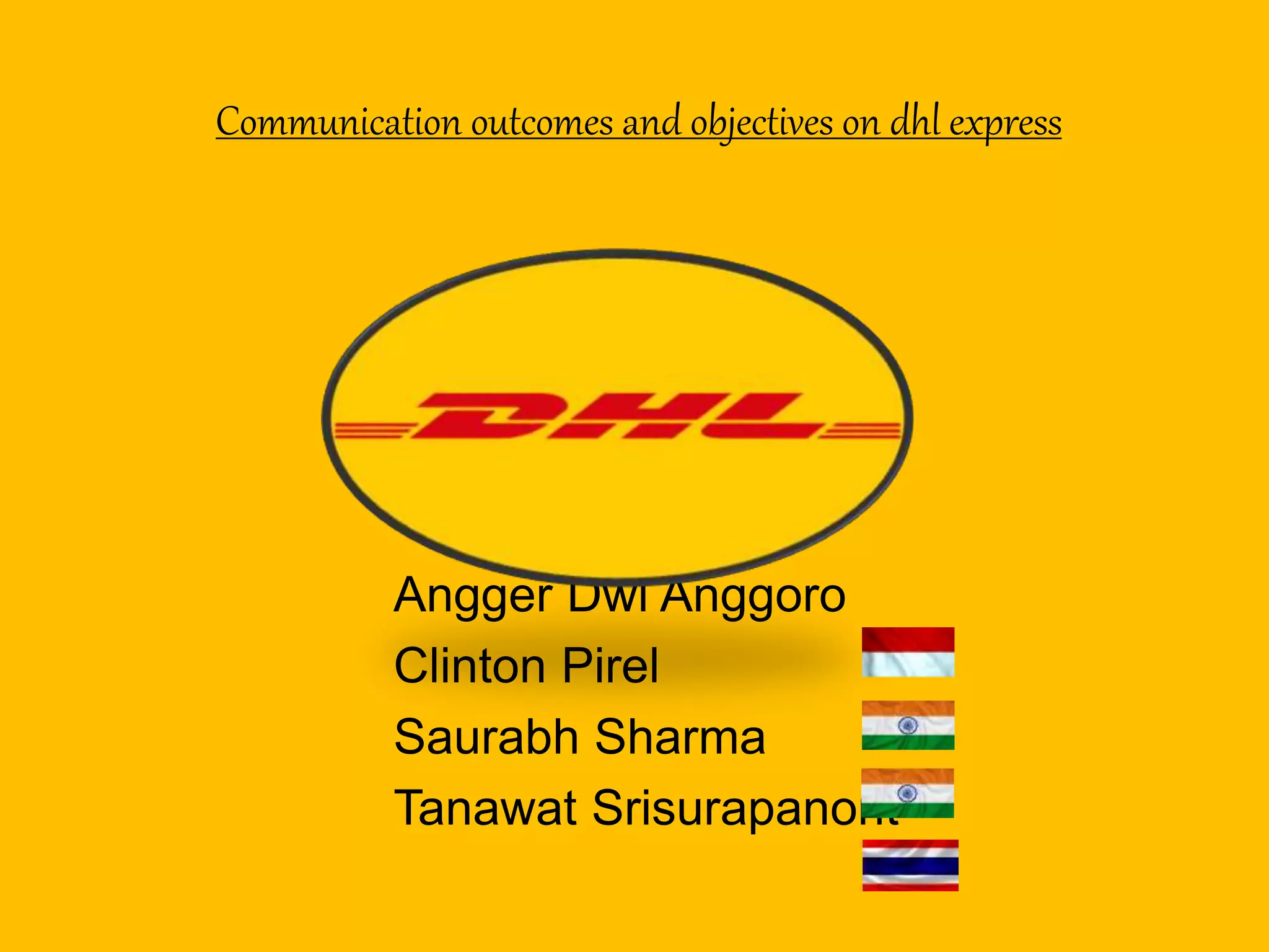 Dhl express presentation | PPTX