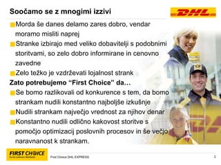 Dhl First Choice Blanka Cigler 09 11 07 | PPT