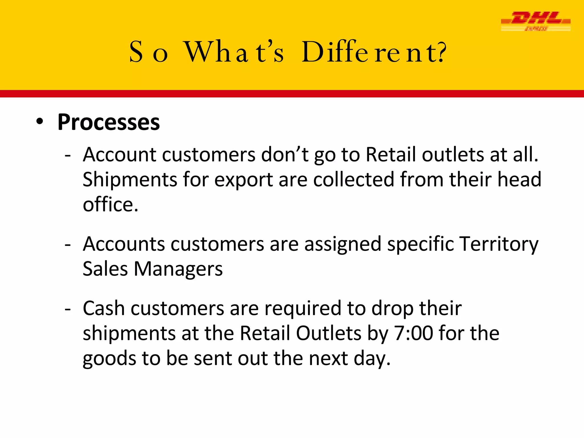 DHL Presentation | PPT