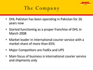 DHL Presentation | PPT