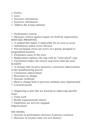 DHL Quality Control Manual Quality Management (BADM370).docx ...