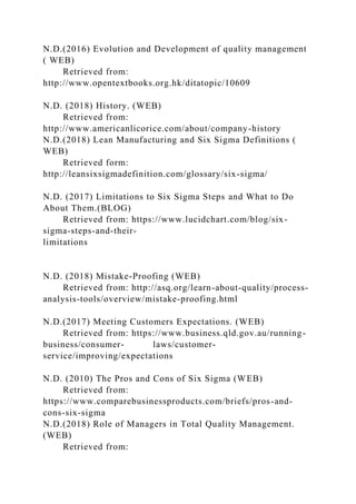 DHL Quality Control Manual Quality Management (BADM370).docx ...