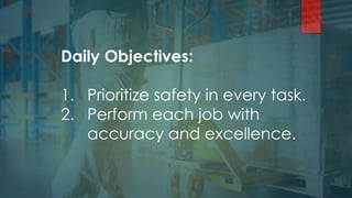 DHL SAFETY , educating people about safety in the workplace | PPTX