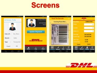 Courier Management System(Dhl software documentation) | PDF