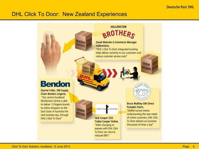 DHL NZ Country Manager Tim Baxter | PDF | Business | Business and Finance