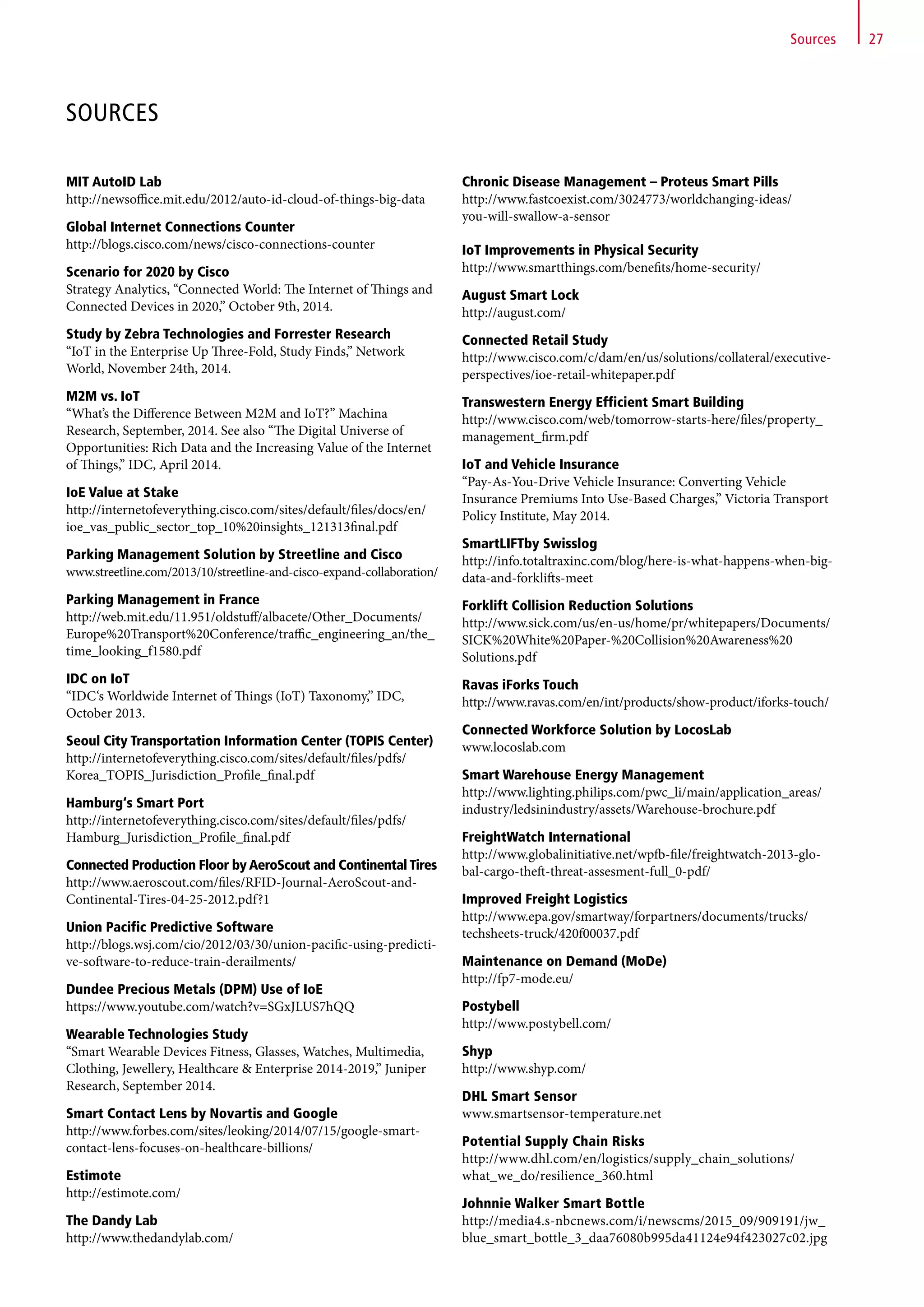 INTERNET OF THINGS IN LOGISTICS | PDF