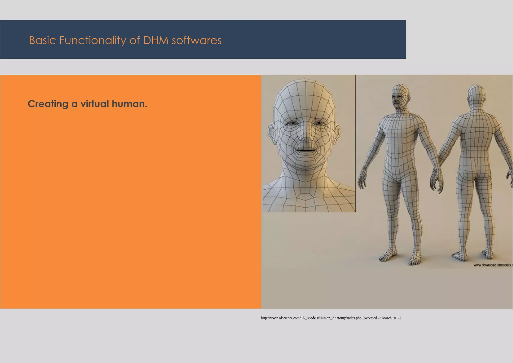 Digital Human Modelling (DHM) | PDF