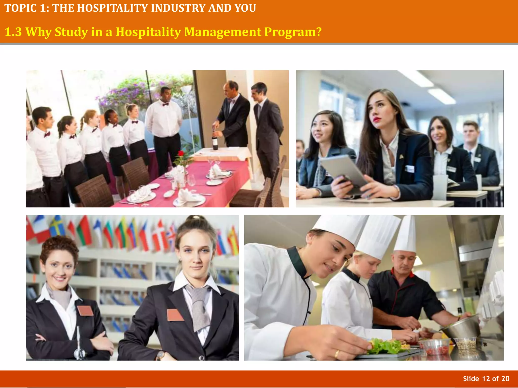Intro to Hospitality Industry - Unit 1 | PPT