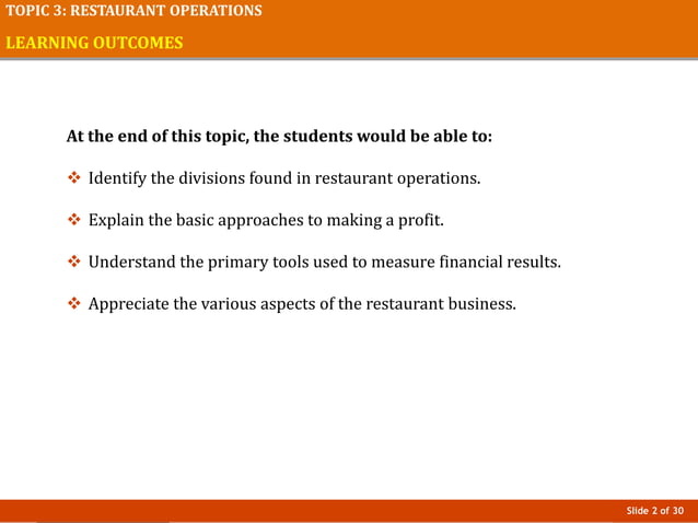 Intro to Hospitality Industry - Unit 3 | PPT | Business Accounting ...
