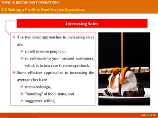 Intro to Hospitality Industry - Unit 3 | PPT