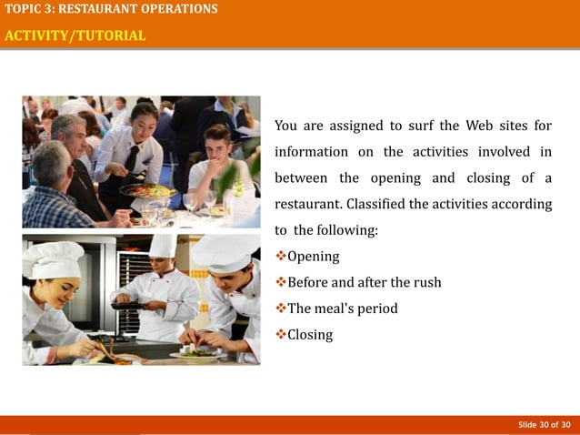 Intro to Hospitality Industry - Unit 3 | PPT | Business Accounting ...