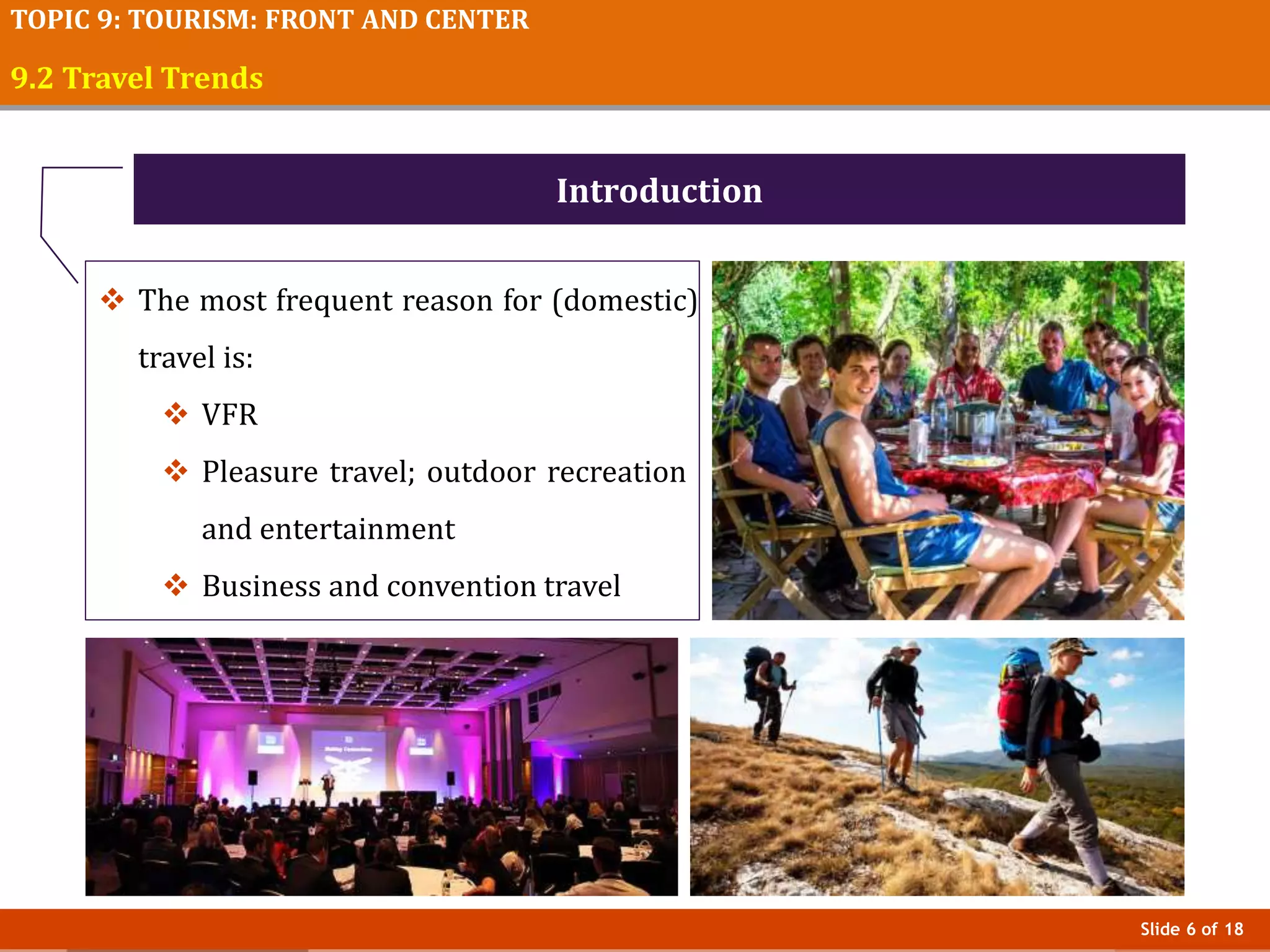 Intro to Hospitality Industry - Unit 9 | PPT