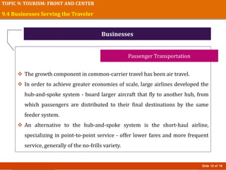 Intro to Hospitality Industry - Unit 9 | PPT