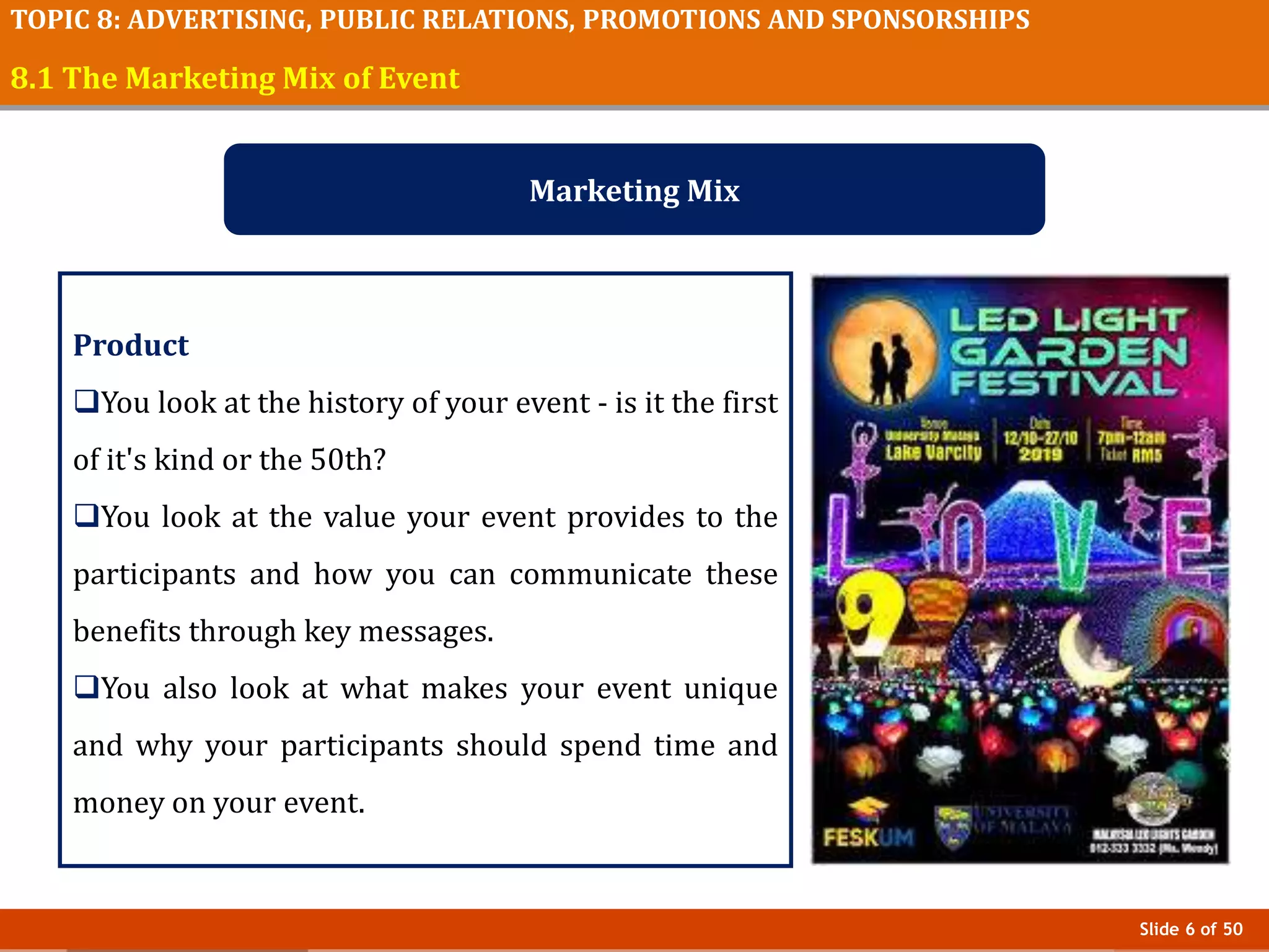 Event Management - Unit 8 | PPT