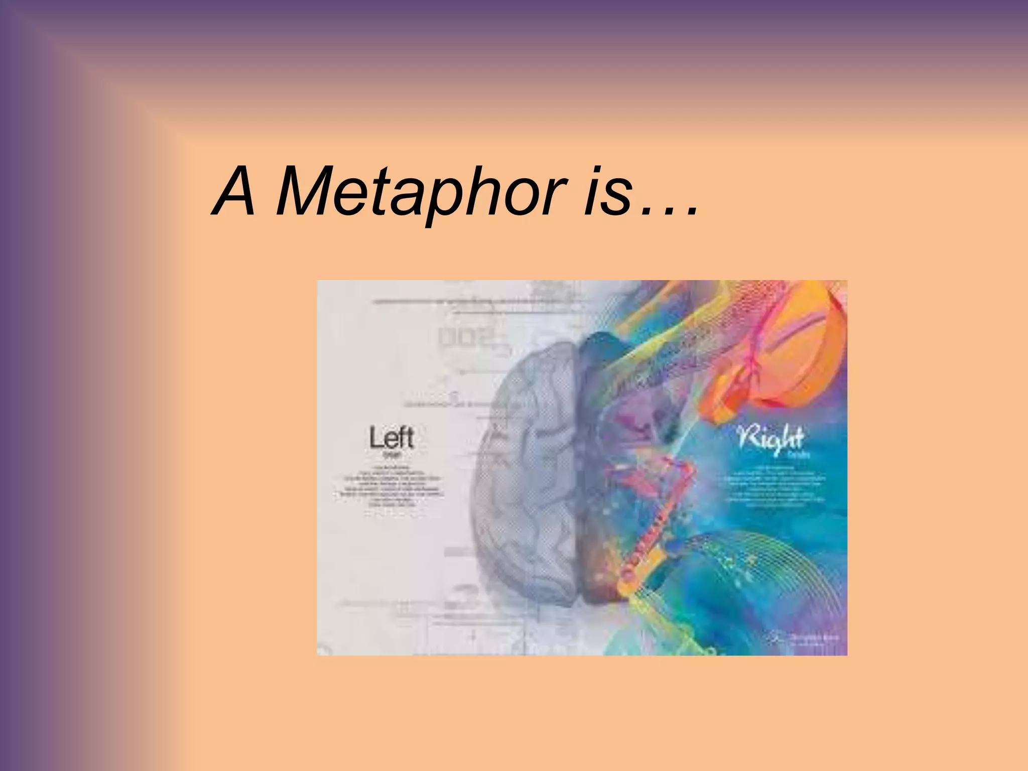 DH Metaphor Project Presentation | PPT