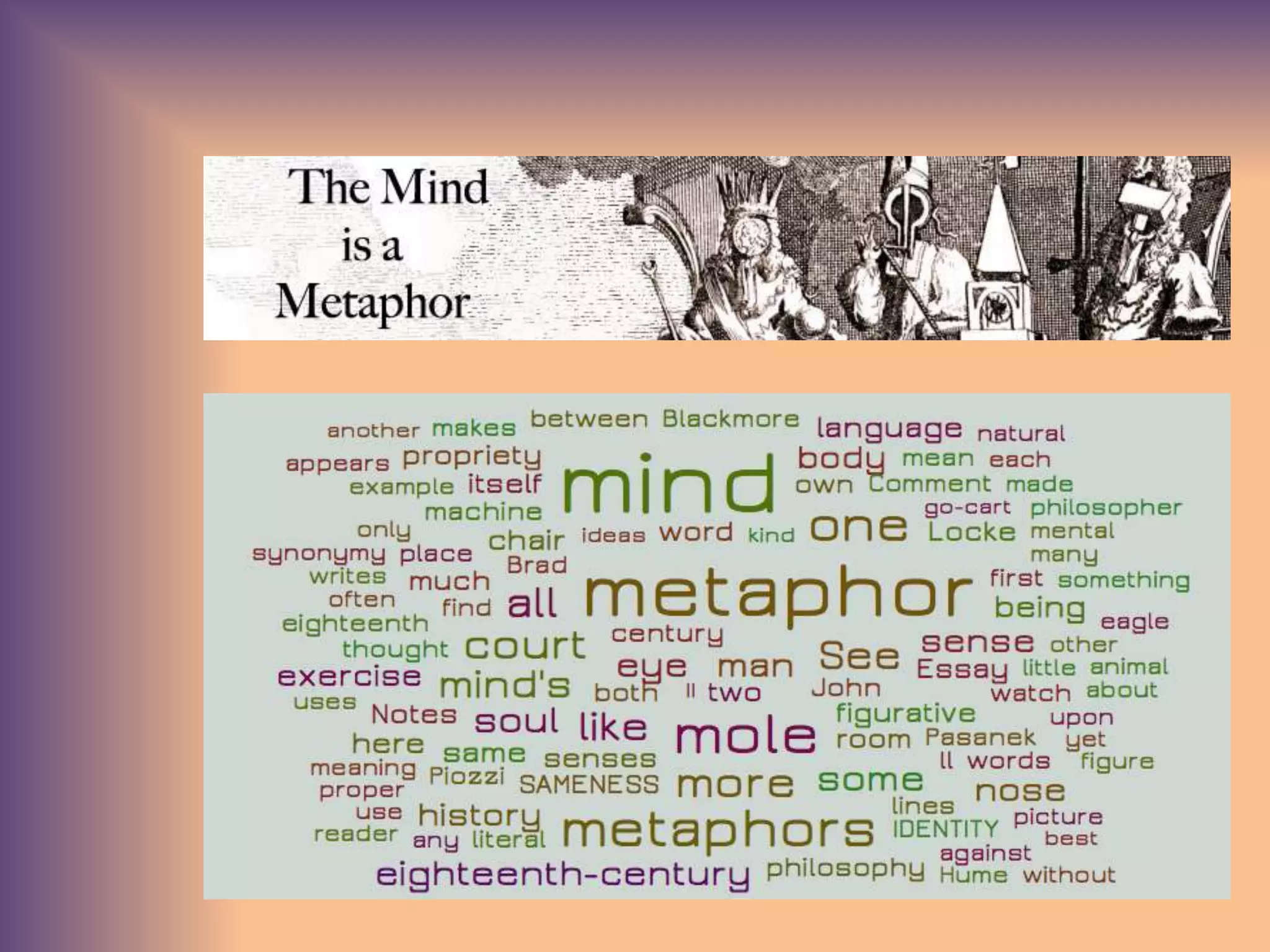DH Metaphor Project Presentation | PPT