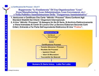 Certificazione Dei Processi e Tracciabilità Dei Materiali | PDF
