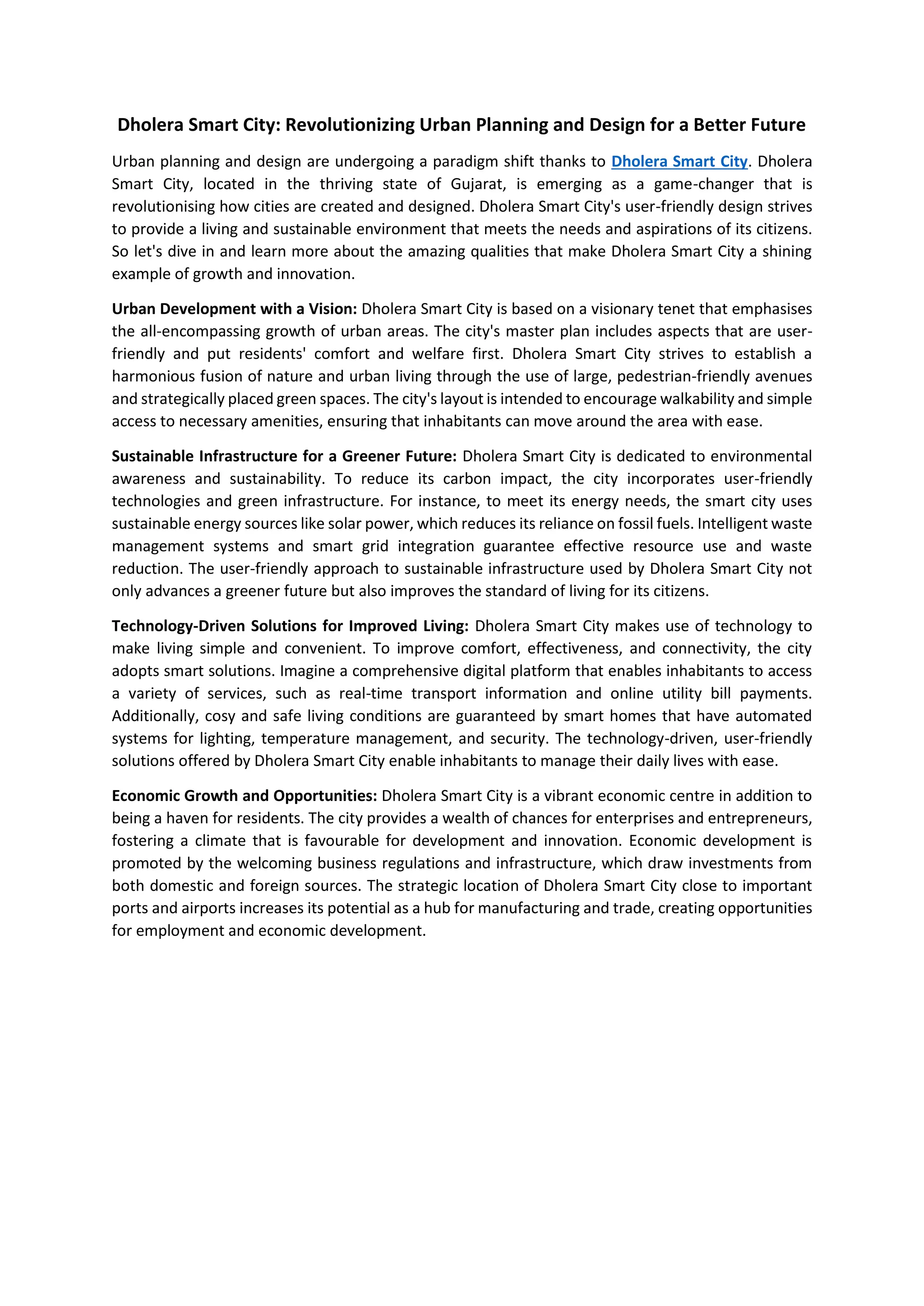 Dholera Smart City Revolutionizing Urban Planning and Design for a Better Future.pdf