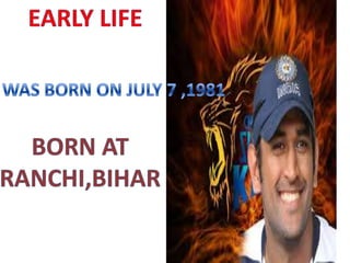 Dhoni | PPT