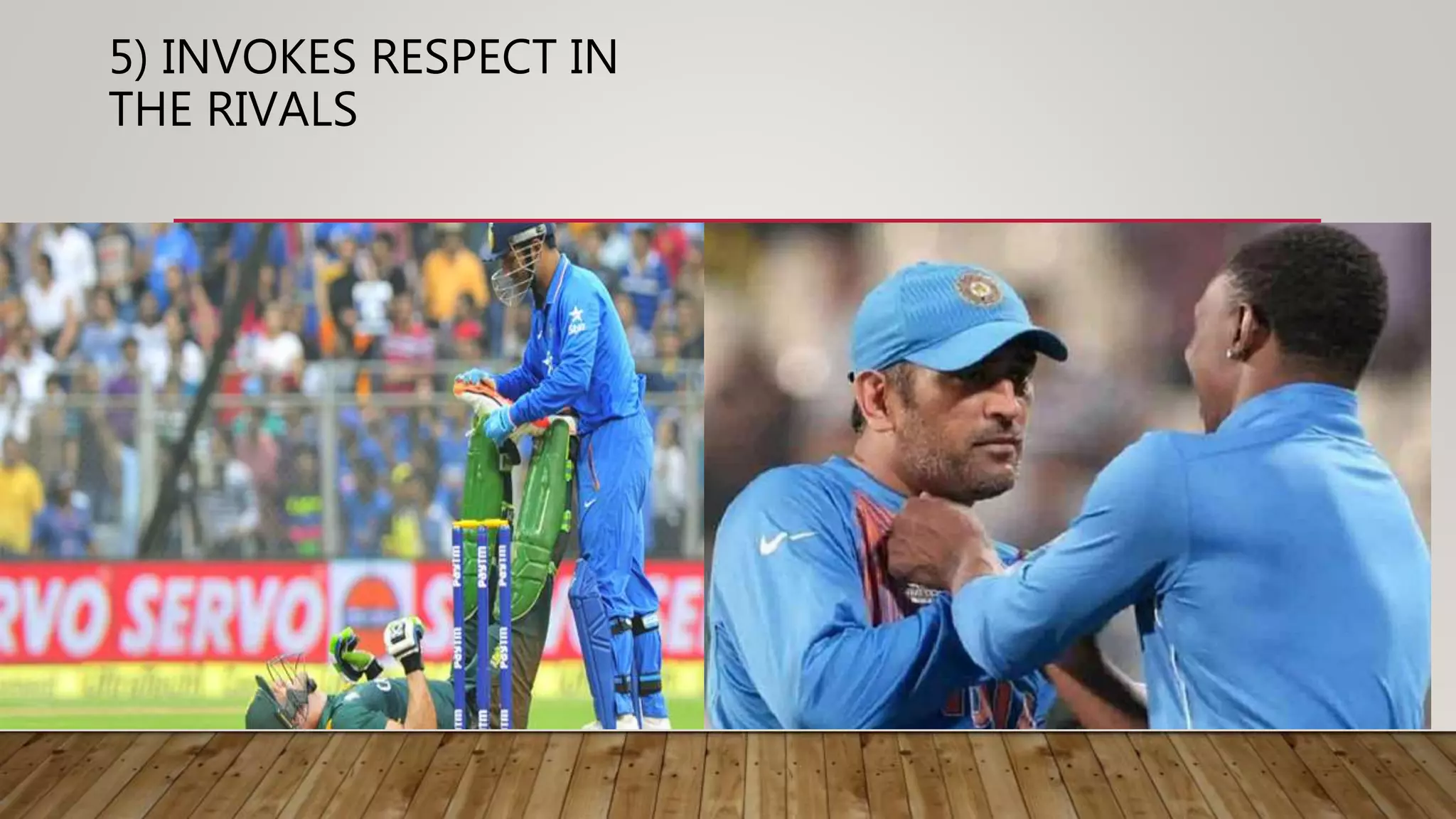 Dhoni the leader | PPTX