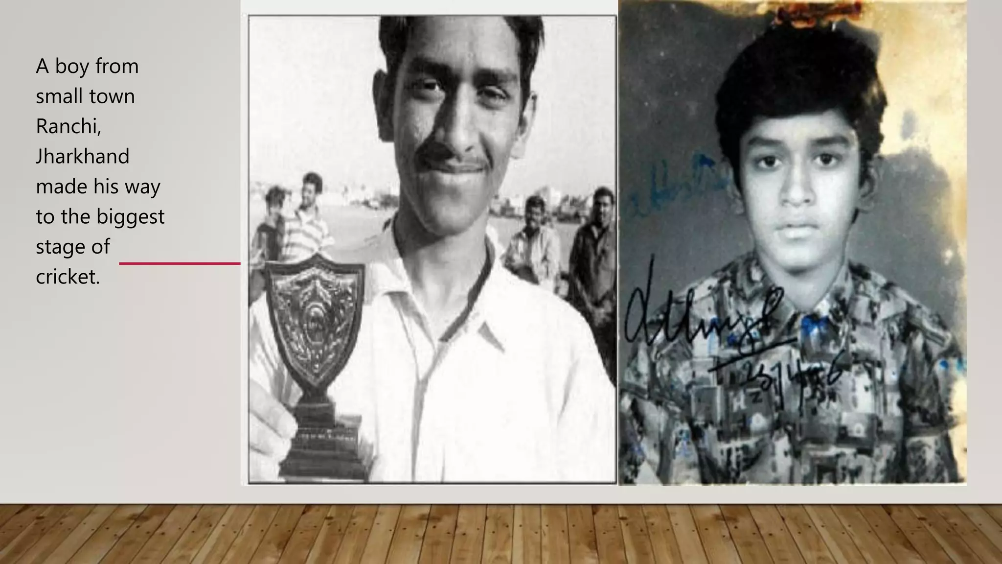 Dhoni the leader | PPTX