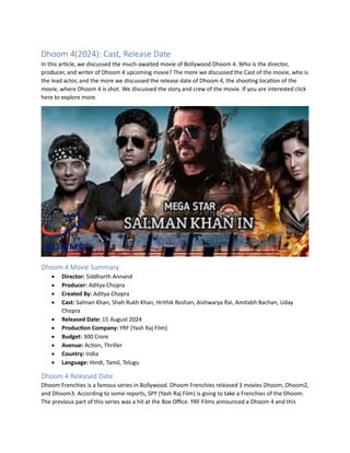 Dhoom 1 Part 1