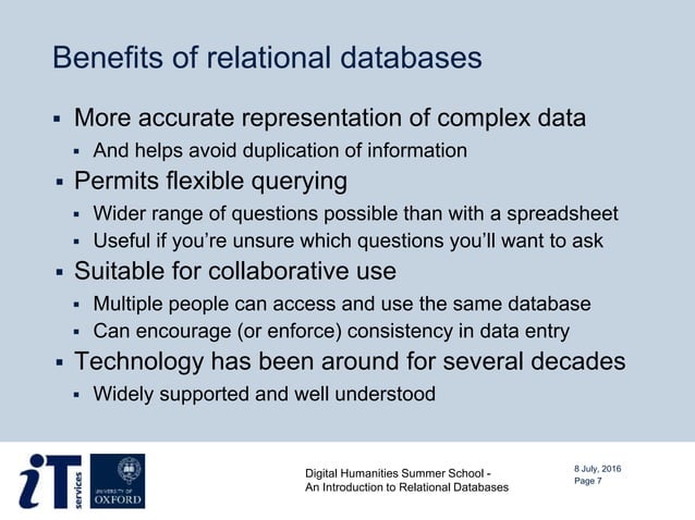Introduction to Relational Databases | PPTX