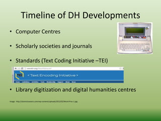 Making Sense of Digital Humanities: a Conversation Starter | PPTX