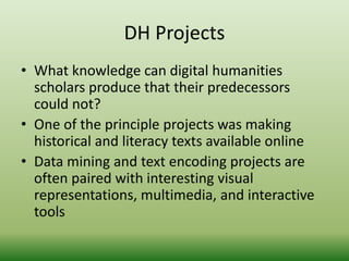 Dh presentation helig 2014 | PPT