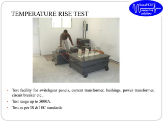 Sona Electric Power Engineering and Testing Centre | PPTX