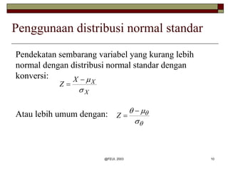Distribusi normal | PPTX