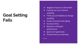 Goal Setting in Motivation Theory | PDF