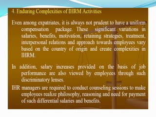 Dhrm vs ihrm | PPTX