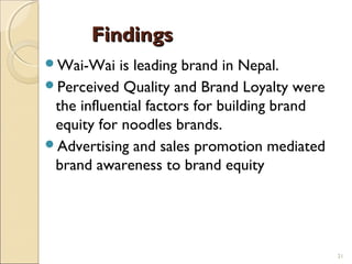 Determinants of Brand Equity with Mediating Effect of Promotion in the ...