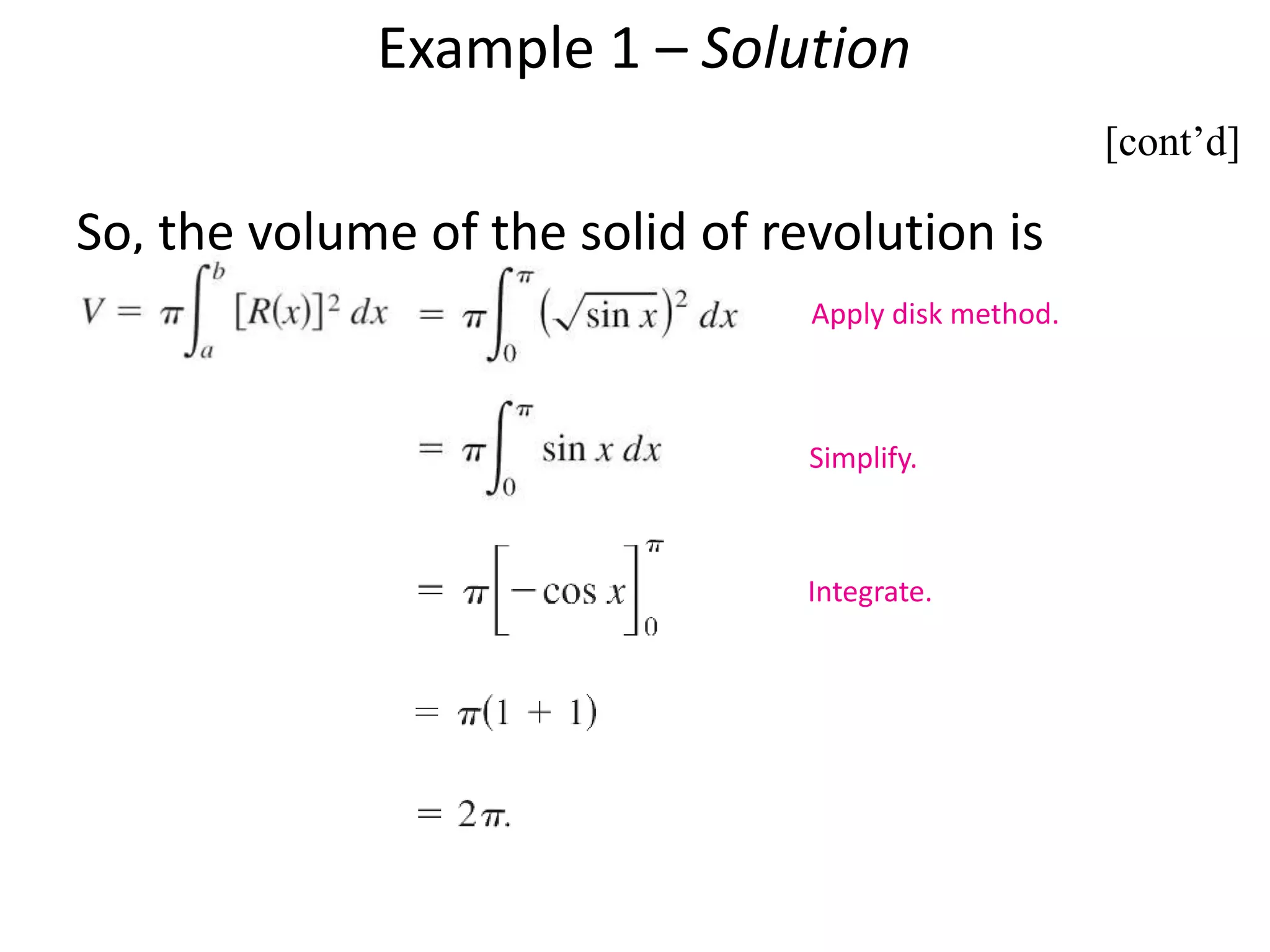 ppt on application of integrals | PPTX