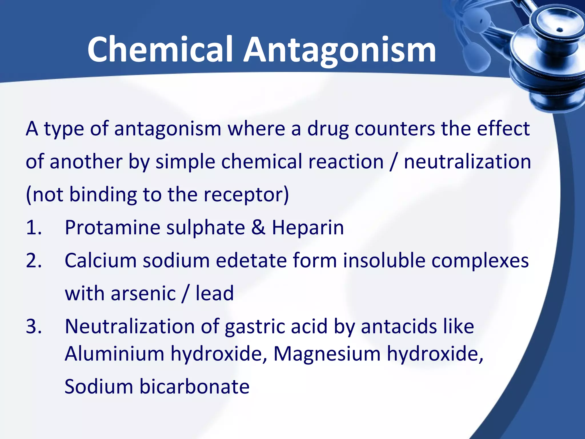 Combined effects of Drugs, Pharmacology | PPT