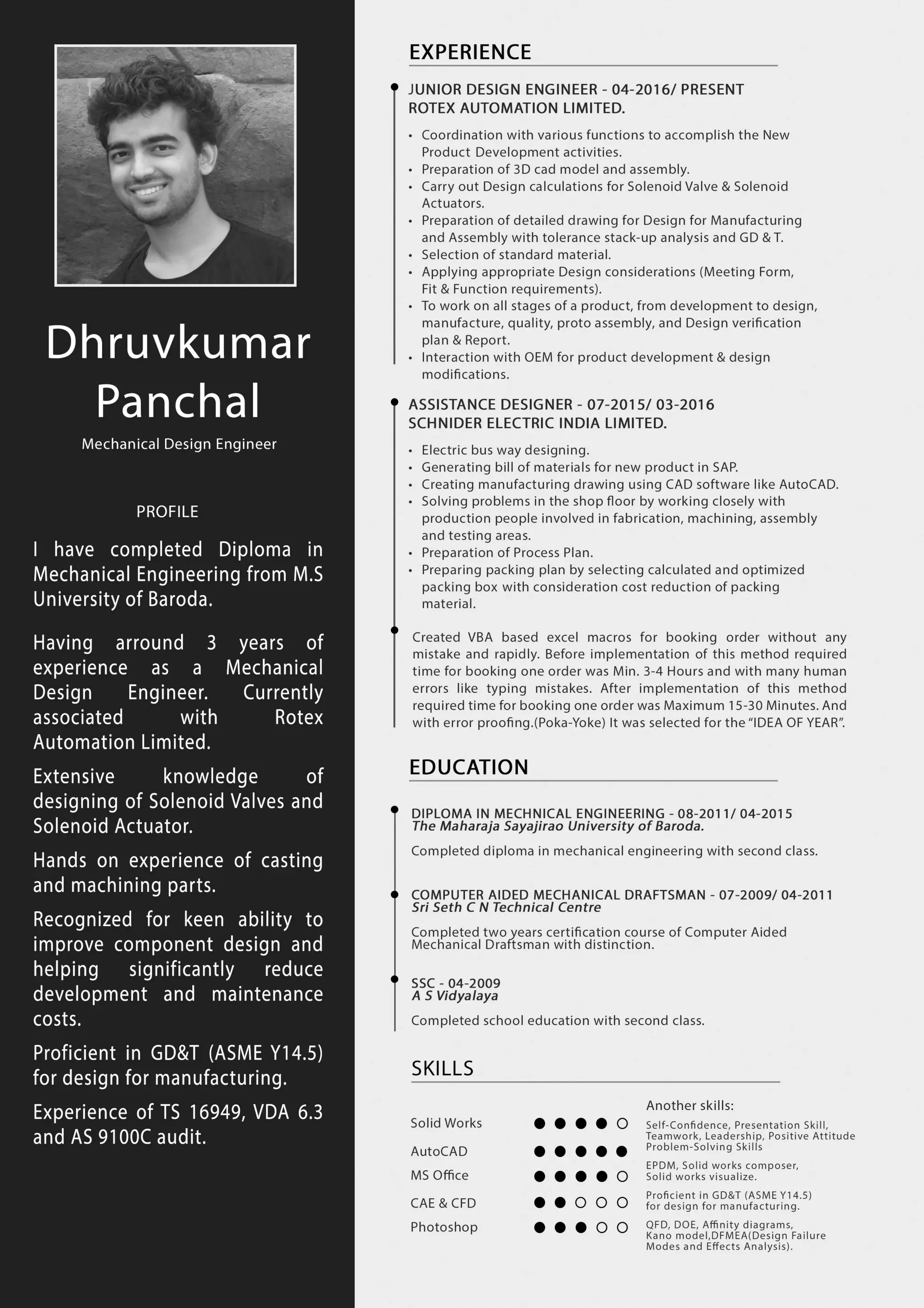 Creative and Formated Resume | PDF