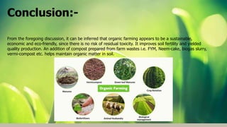 organic_farming in Practice in INDIA V/S GLOBAL | PPTX | Agriculture ...