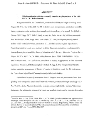 DHS Response to Washington Tech | PDF