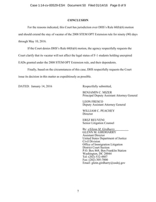 DHS Response to Washington Tech | PDF